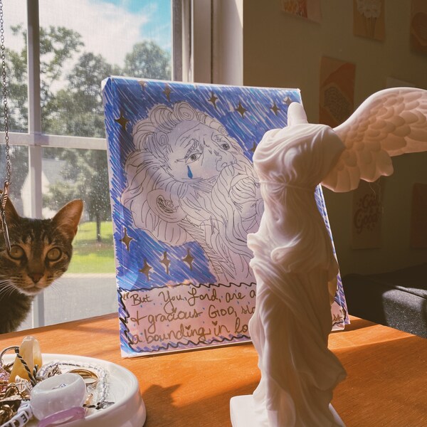 Archangel Michael 27.7cm 10.90in Religious Statue White Marble & Cast ...