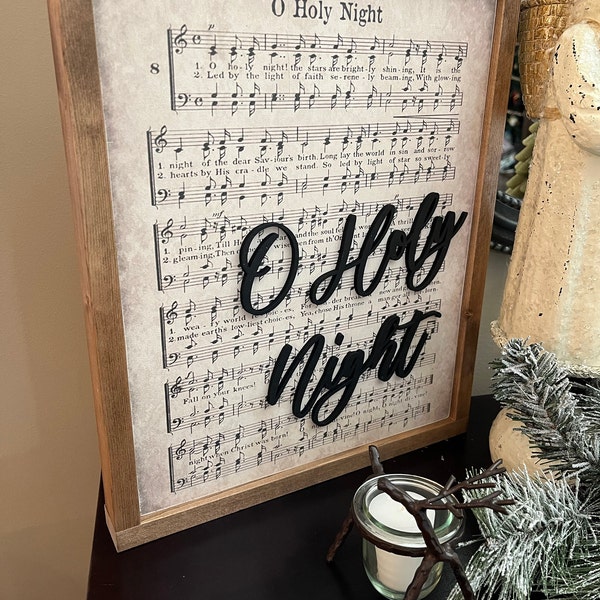 Silent Night. Wood Sign. Christmas Songs. Christmas Signs. Silent Night ...