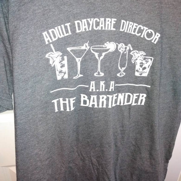 Funny Bartending T-shirt, Bartender Shirt, Bartender Gift, Barista ...