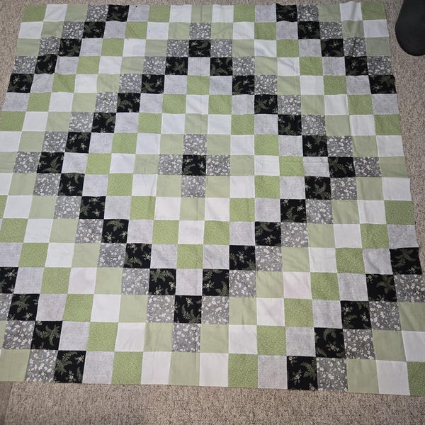 Easy Quilt Patterns PDF Oasis Quilt Pattern for Beginners Quilting ...