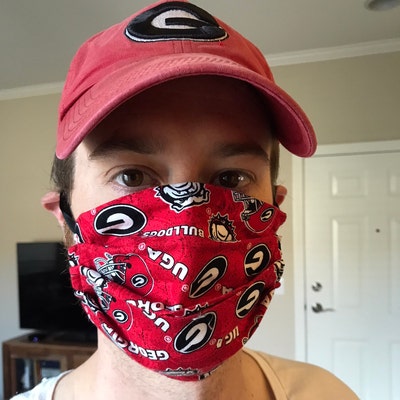 Arkansas Razorbacks Football Sports Team Cloth Fabric Face - Etsy