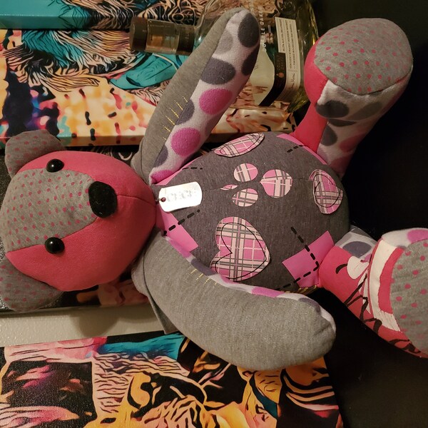 Memory Bear Sewing Pattern - 6 SIZES + VIDEO Tutorial, Keepsake Bear ...