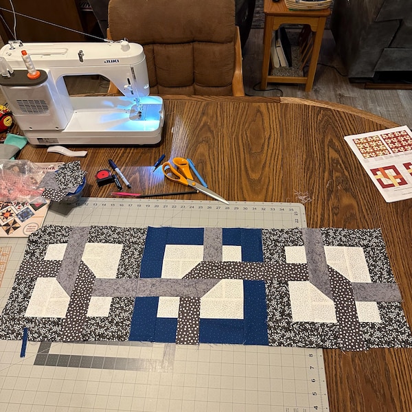 Chicago Geese Block Pattern - PDF Quilt BLOCK Pattern - Flying Geese ...