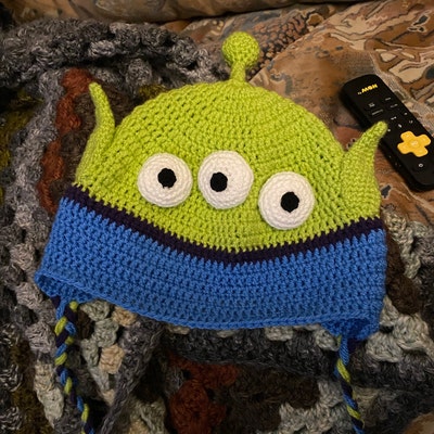 Alien Crochet Hat Pattern PDF DIY Newborn to Adult Sizes Included in ...