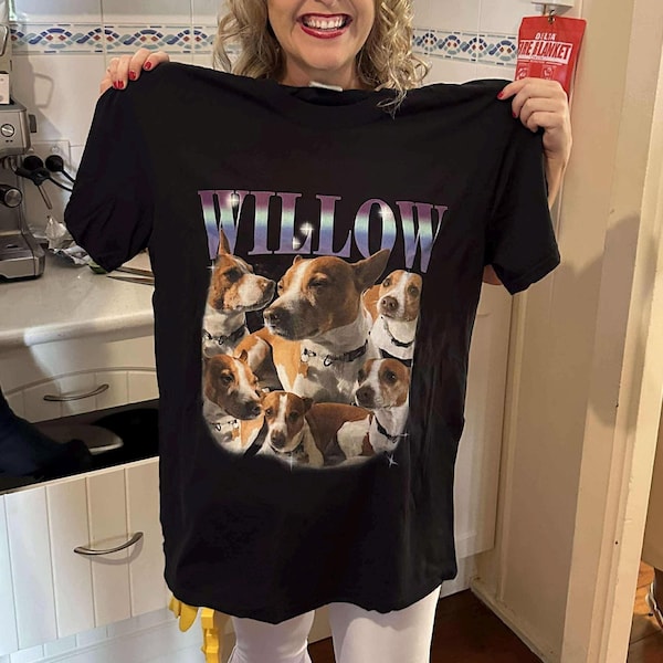 Personalized Bootleg Retro Vintage Funny Rap T-shirt Custom Hip Hop Tee ...