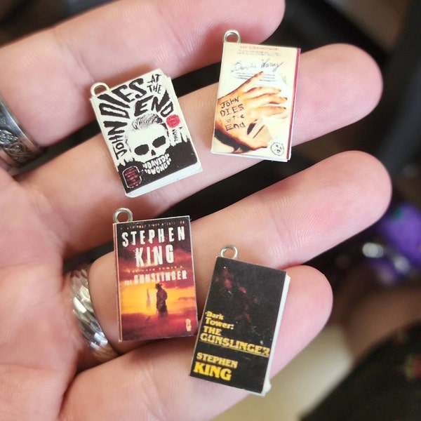 Miniature Book Charm Custom, You Name the Book I Will Make It! - Etsy
