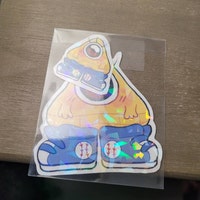 Baby Bill Cipher Holographic Sticker || Gravity Falls Book of Bill ...