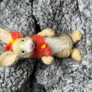 PDF FILES Pattern Realistic Sleeping Deer Fawn Doe Needle Felt Instant ...