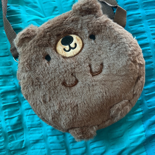 Cute Bear Bag | Brown Bear Bag | Kawaii Bear Bag | Bear Purse | Cute ...