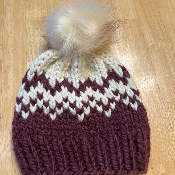 The Louie Toque - Knitting Pattern - All Sizes - Adult - Teen - Child ...