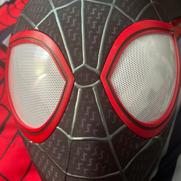 Customized Sam Raimi Spiderman Mask, Black Spiderman Mask Cosplay ...