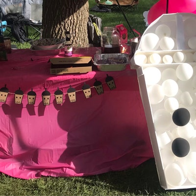 Boba Party Garland, Boba Milk Tea Party, Boba Banner, Bubble Milk Tea ...