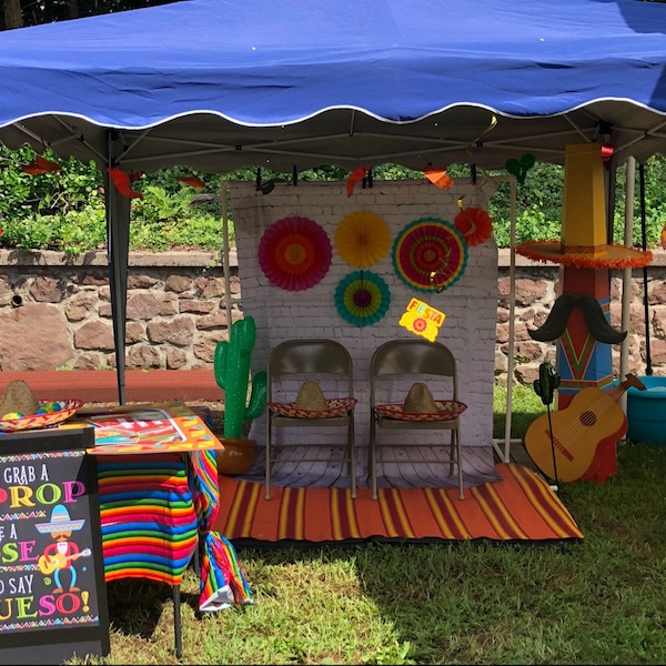 Fiesta Photo Booth Sign - Fiesta Party Decorations - Mexican Party Sign ...