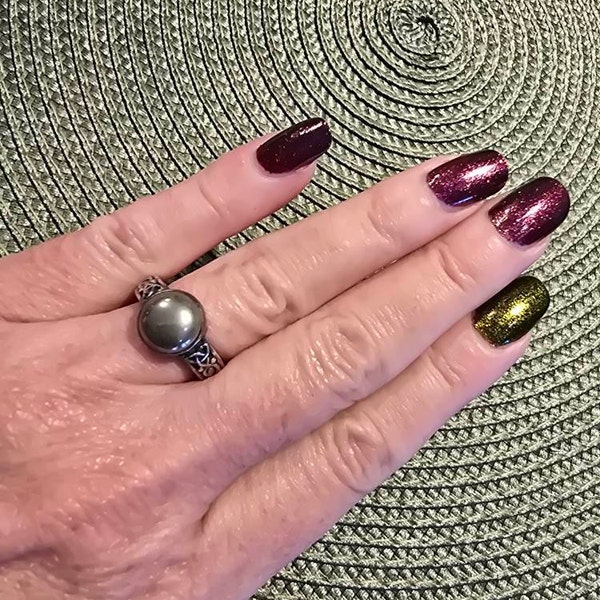 Ancient Greek Coin Trophy 24K Gold Vermeil 925 Silver Signet Ring ...