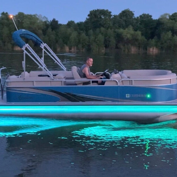 Pimp My Pontoon Light Kit, Multi-color Neon Style, Under Deck Lighting ...