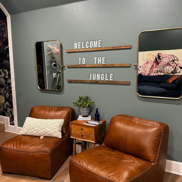 Extra Letter Set + Picture Pack Option for Letter Ledges | Black or ...