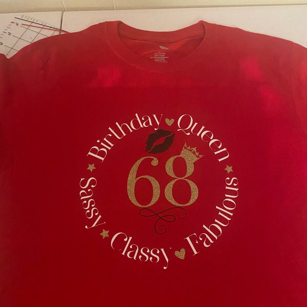 68 Birthday Svg, 68 Svg, 68 and Fabulous, 68th Birthday Gift, Retired ...