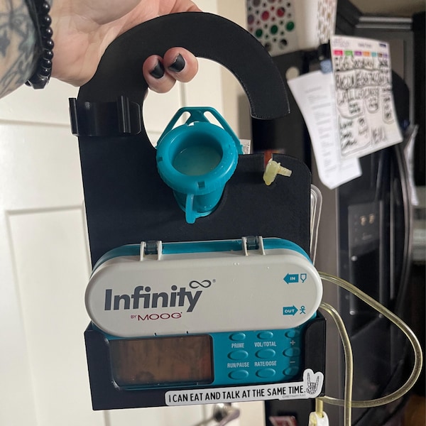 Feeding Pump Carrier Holder and Wrench Infinity Pump Includes Syringe ...