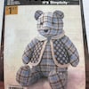 PDF 18 Inch Memory Bear Pattern and Instructions RARE Simplicity A2115 ...