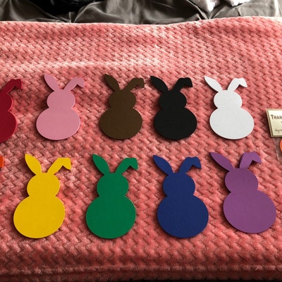 Bunny Color Match Activity File Folder Game Color Sorting Matching ...
