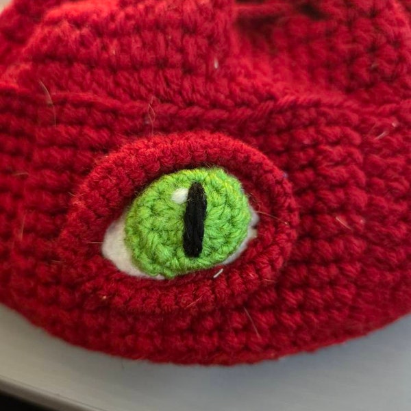 Crochet Dinosaur/dragon Eyes Pattern - Etsy