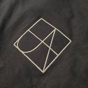 Custom Embroidered T-shirt Tees Free Logo Digitizing - Etsy