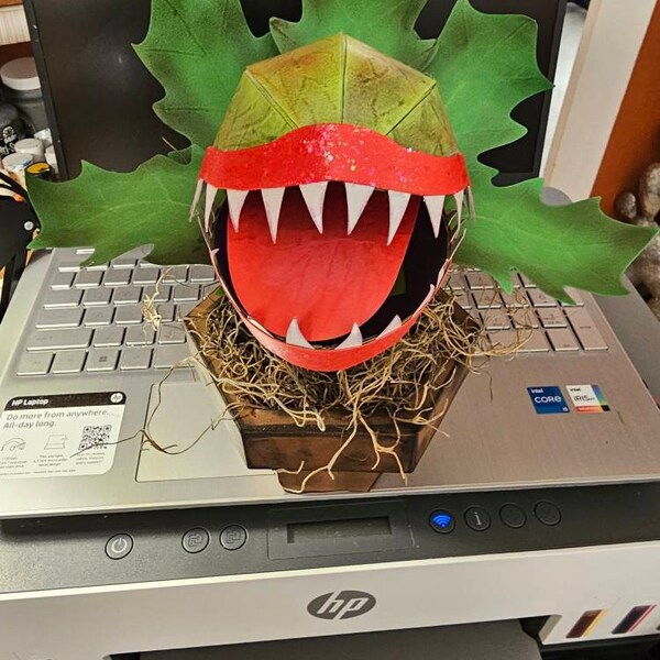 Pitcher of Flowers Card SVG. Flower Box Card Cutting File. Floral Card ...