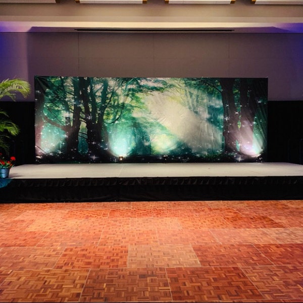 Mysterious Room House Fabric Wall Covering Seamless Wallpaper ...