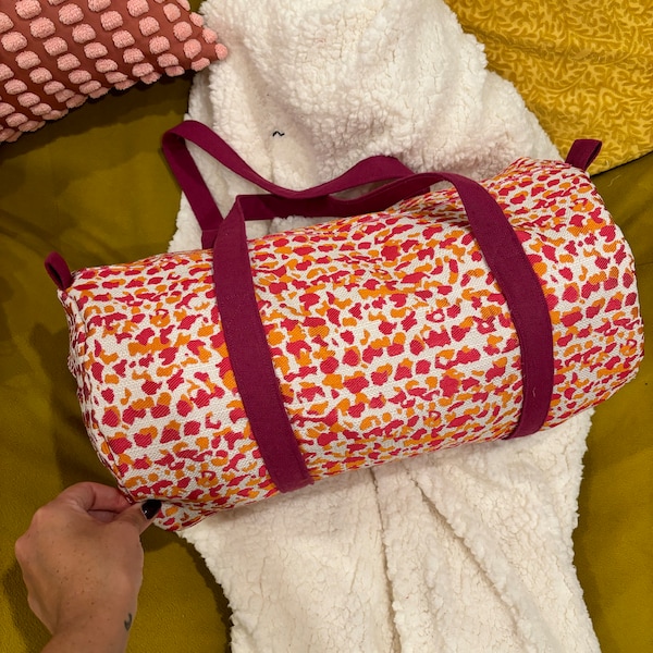 Canvas Duffle Bag | Canvas Bag | Gym Bag | Sewing Pattern | Shopping ...