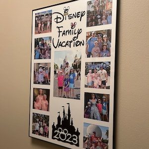 Disney Picture Frame Best Day Ever Collage Photo Frame Mickey Mouse ...
