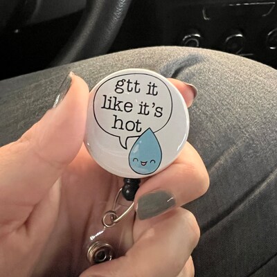 SPD Tech Badge Reel SPD Tech Badge Holder Sterile - Etsy