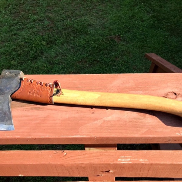 420-overstrike Guard With Leather Lacing for the Gränsfors Bruk #420 ...