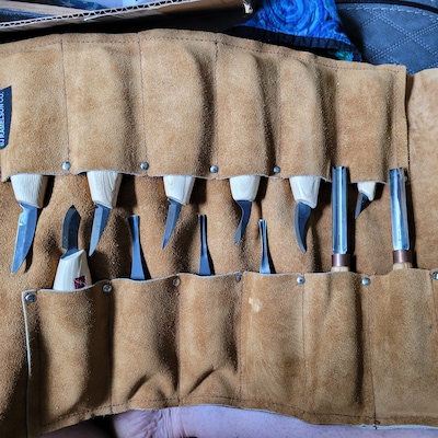 Linoleum Gunsmith Craft Palm Tools Gouge Beginners RAMELSON USA 117x4 ...