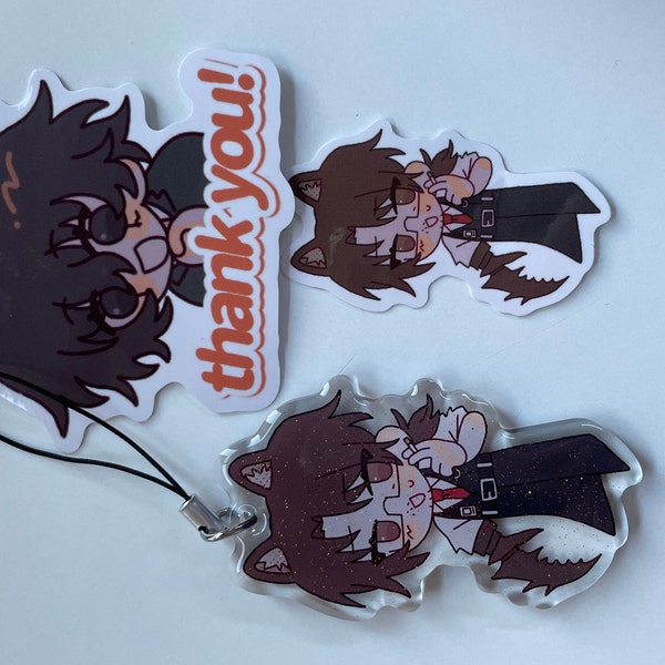 LIMBUS COMPANY Acrylic Charms - Etsy