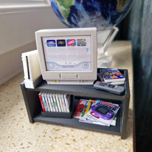 90s Retro Miniature PC - 7 Pieces - Customize Monitor With Any Image ...