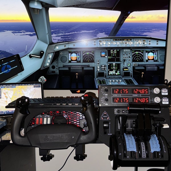 A320 PRO V2 Throttle Detent Set for Honeycomb Bravo, Flight Simulator ...