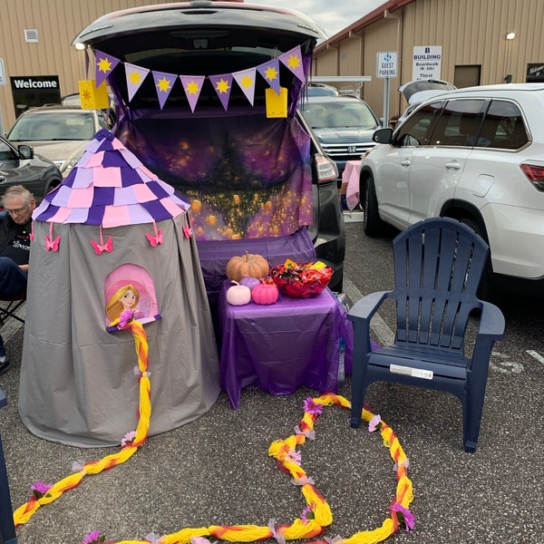 Tangled Flag Banner Custom Cut Customizable Sizes and Colors - Etsy