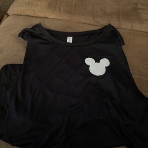 Cute Disney Mickey Mouse Ear Pocket Unisex Jersey Short/long | Etsy