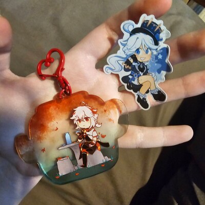 Stelle honkai Star Rail Protagonist in the Trash Can Holo Sticker ...