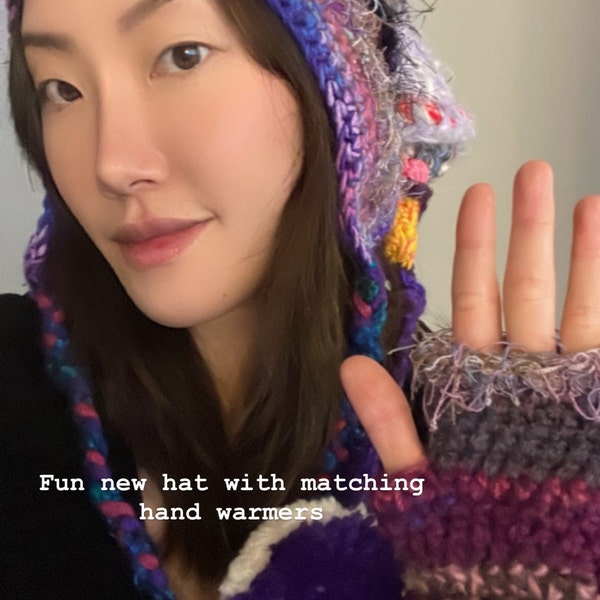 Purple Magic Floppy Witch Hat - Etsy