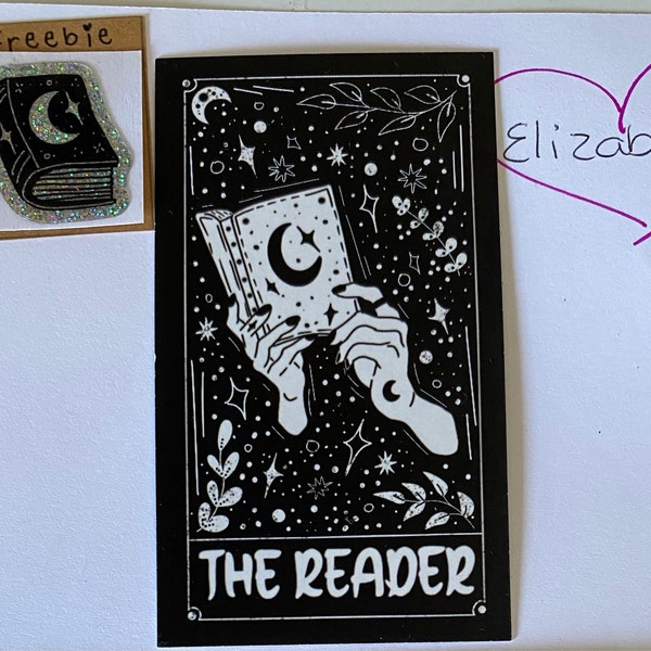 The Reader MINI Bookmark - Etsy