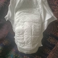 Black Cloth Diapers 4000ml, Adult NAPPY Incontinence, Reusable, 4 Sizes ...