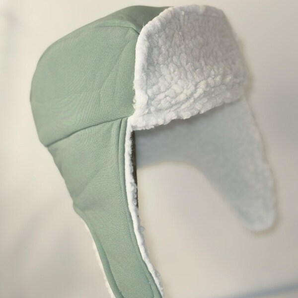 Sewing Patterns and Tutorials - Trapper Hat PDF Pattern – Baby, Kids ...