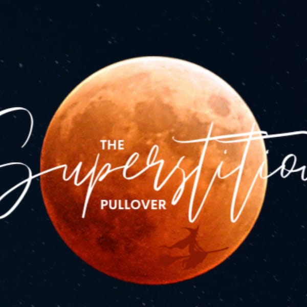 Superstitious Pullover Knitting Pattern | Fall Halloween Sweater ...