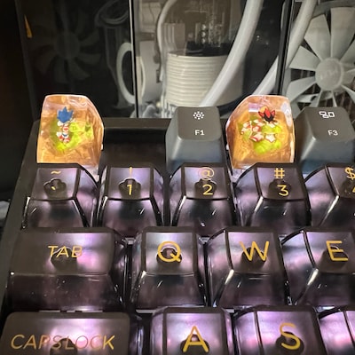 6.25U Family Keycap, Custom Anime Keycap, Anime Resin Keycaps, Artisan ...