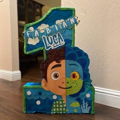 PIÑATA LUCA Para Fiesta De Cumpleaños 30x20x4 - Etsy