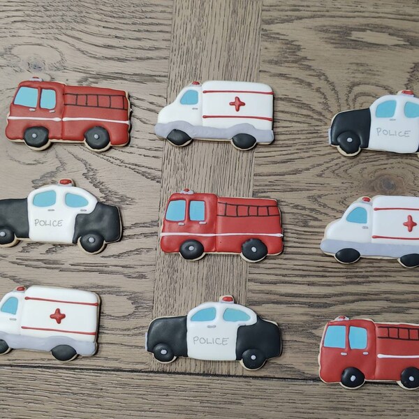 Ambulance Cookie Cutter | Stamp | Stencil - SHARP EDGES - FAST Shipping ...