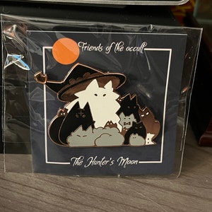 GUEST ARTIST Original Friends of the Occult Enamel Pin Hunter's Moon ...