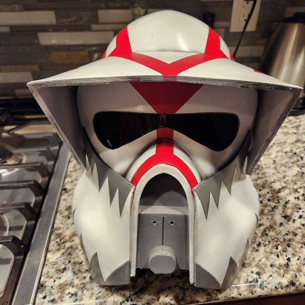ARF Clone Trooper Helmet, Diy Raw Print - Etsy