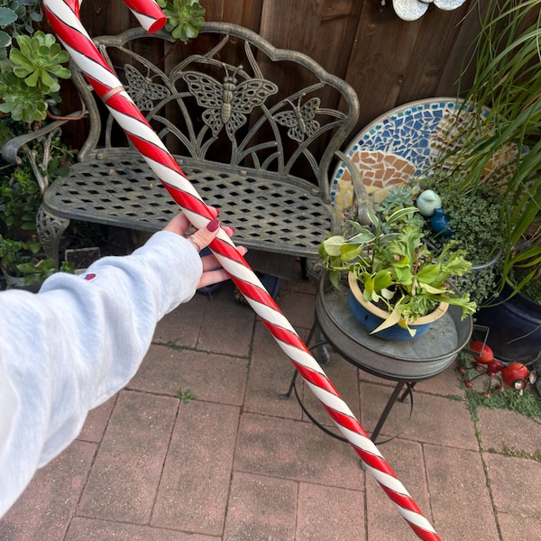 Candy Walking Stick Christmas Style Candy Cane Decorations - Etsy
